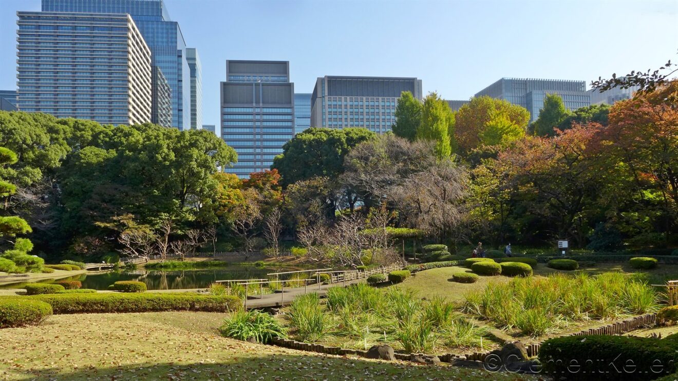 Palais impérial de Tōkyō - Les jardins japonais